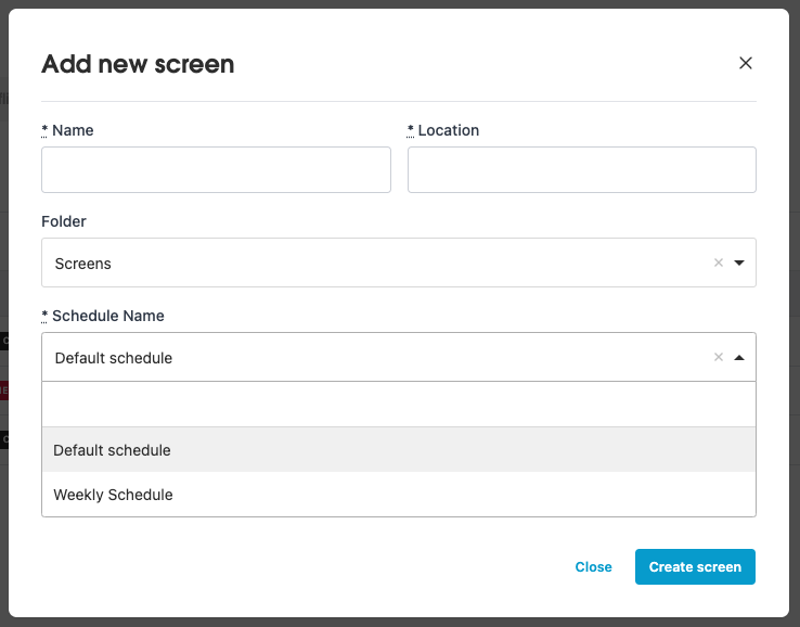 How To Assign Content To A Screen
